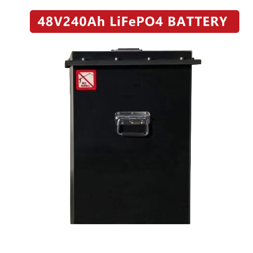48V 240Ah LiFePO4 Lithium Ion Cell Battery for Emergency Power Supply