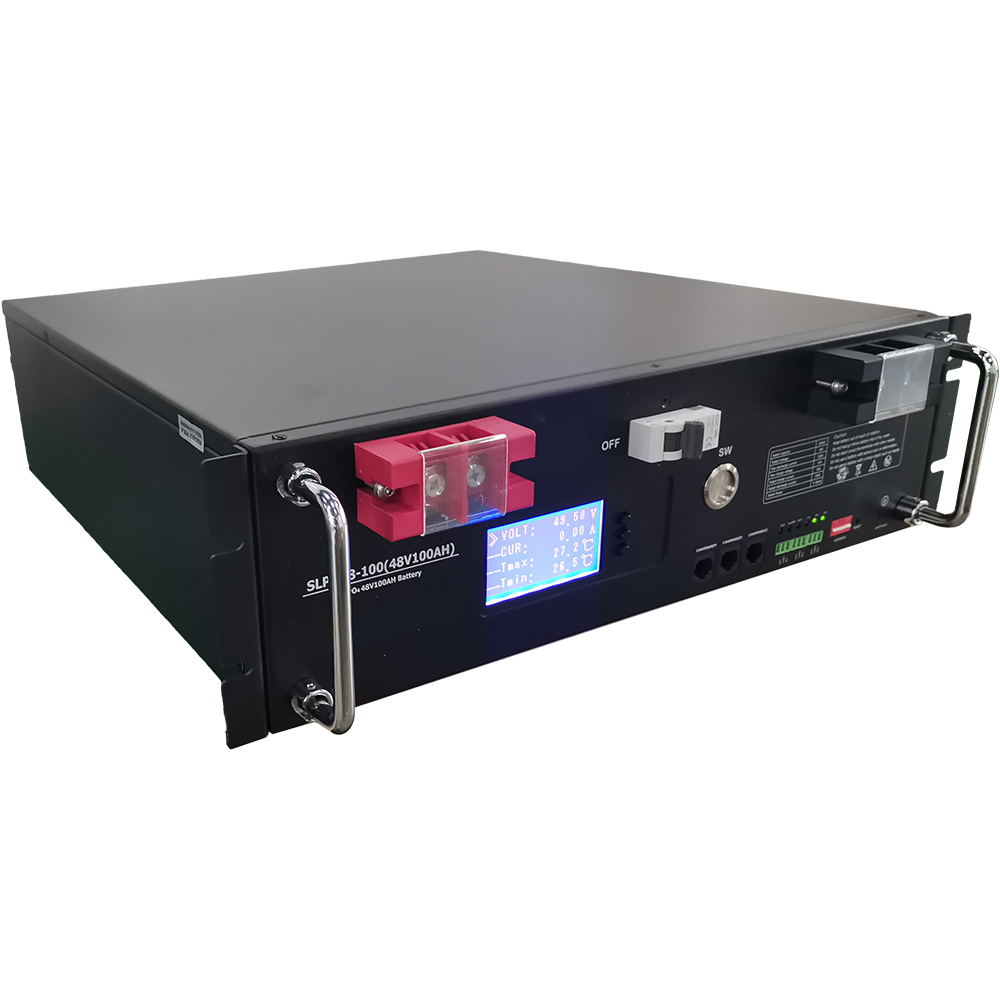 48V100Ah Server Rack 3U LiFePO4 Lithium Iron Phosphate Cell Battery