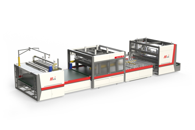 NG-22RS full automatic mattress compress and fold roll packing machine