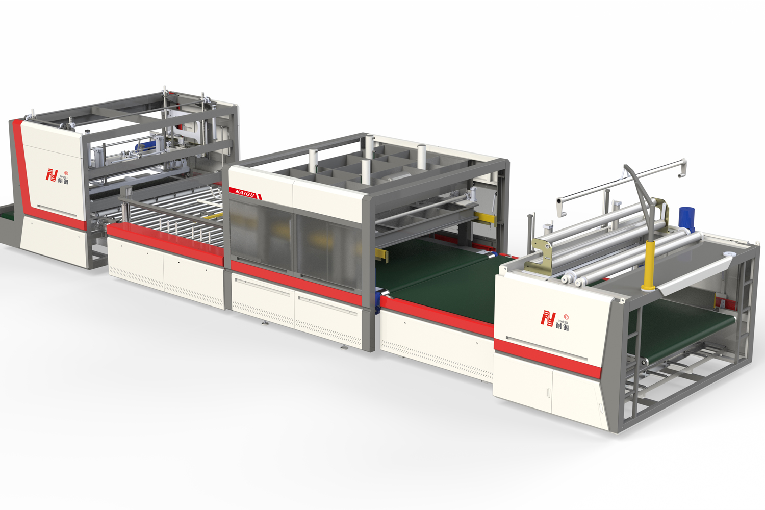 NG-22RS full automatic mattress compress and fold roll packing machine