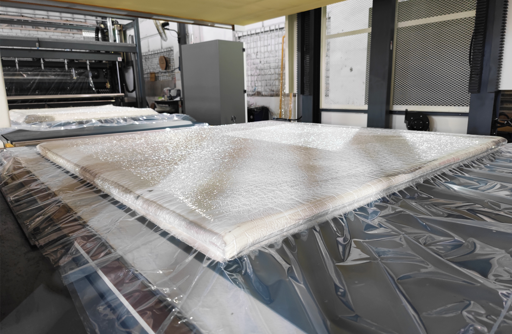 How to compress a big size foam block into a small roll