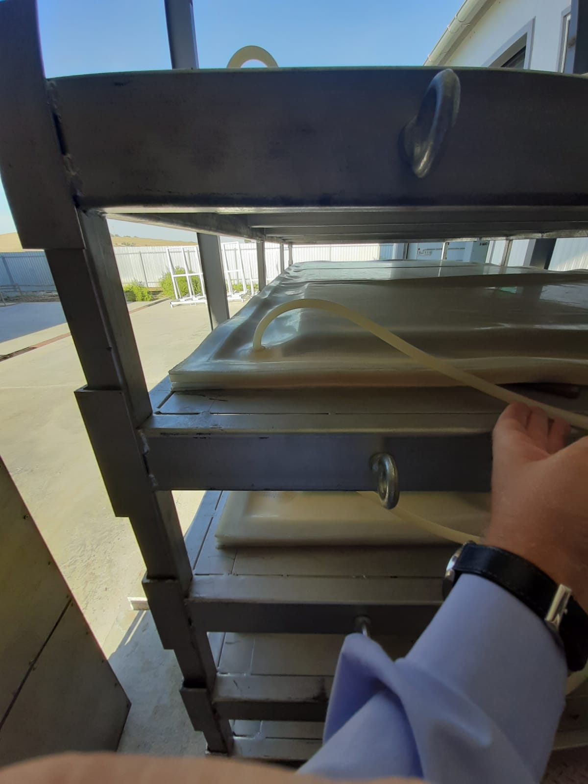 Glass Heat-Soak-Test Furnace with EVA lamination