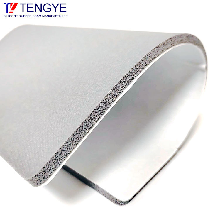 Silicone foam sheet