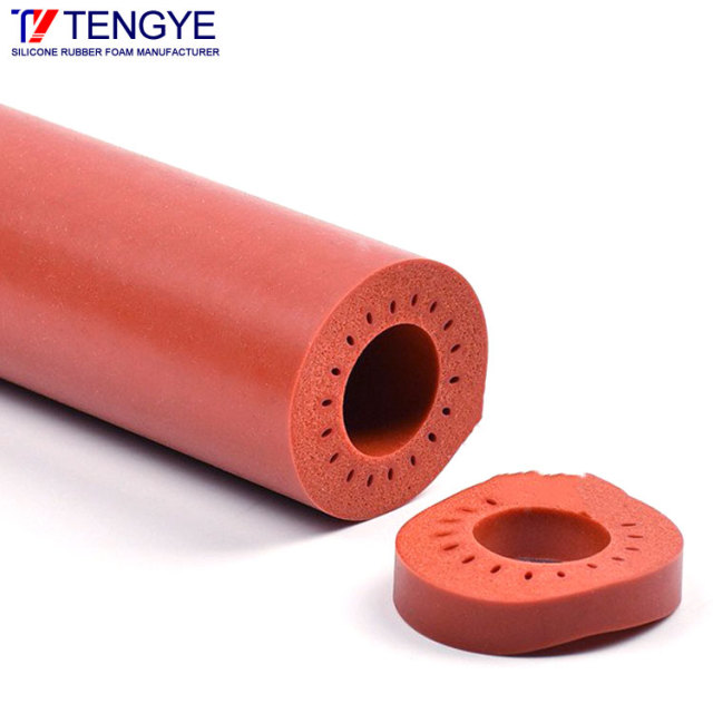 Insulation silicone foam tube| foam tube manufacturers