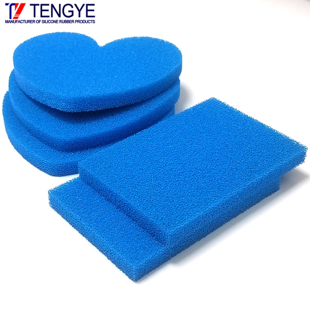 Open cell foam silicone pad