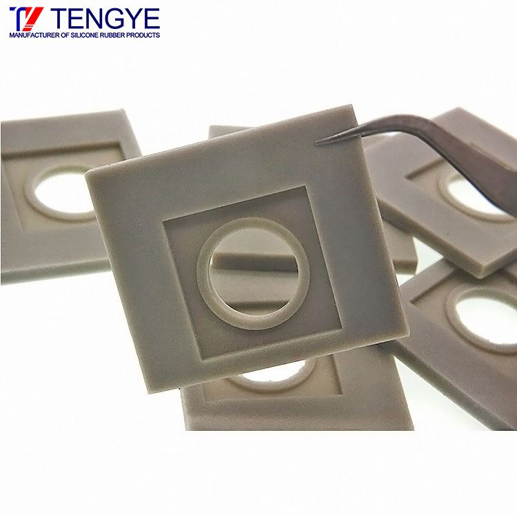 Molded silicone foam products