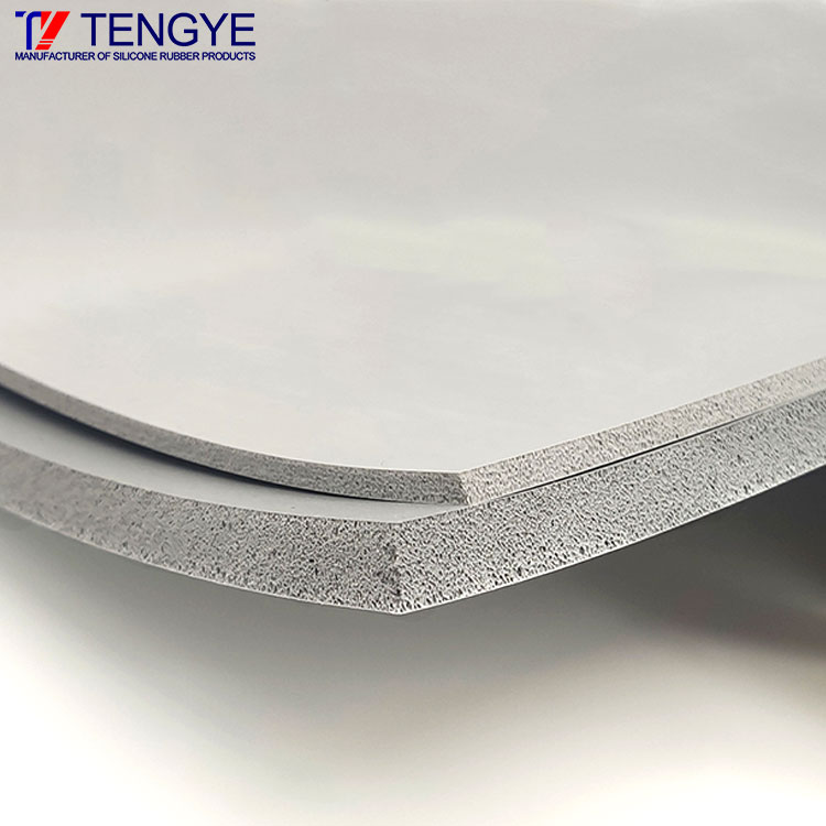 Battery pack flame-retardant silicone foam