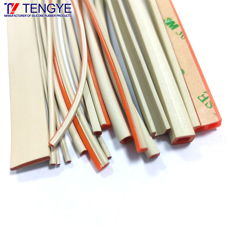 Conductive rubber strip and EMI shielding strip