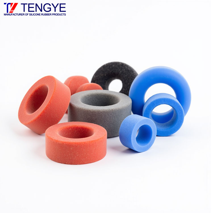 Foamed silicone rubber & Rubber foaming
