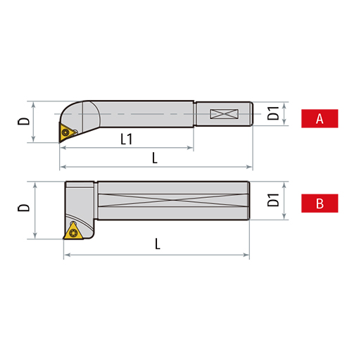 DBJ20 Micro Boring Bar