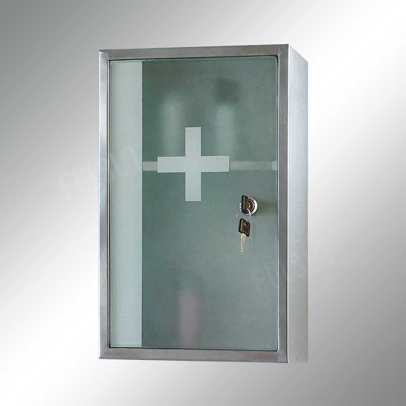 Lockable Stainless Steel Medicine Cabinet
