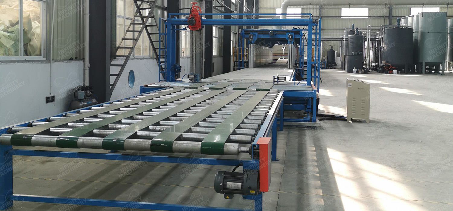 Sponge Production Line Engineering Case: Fully Automated Production Line