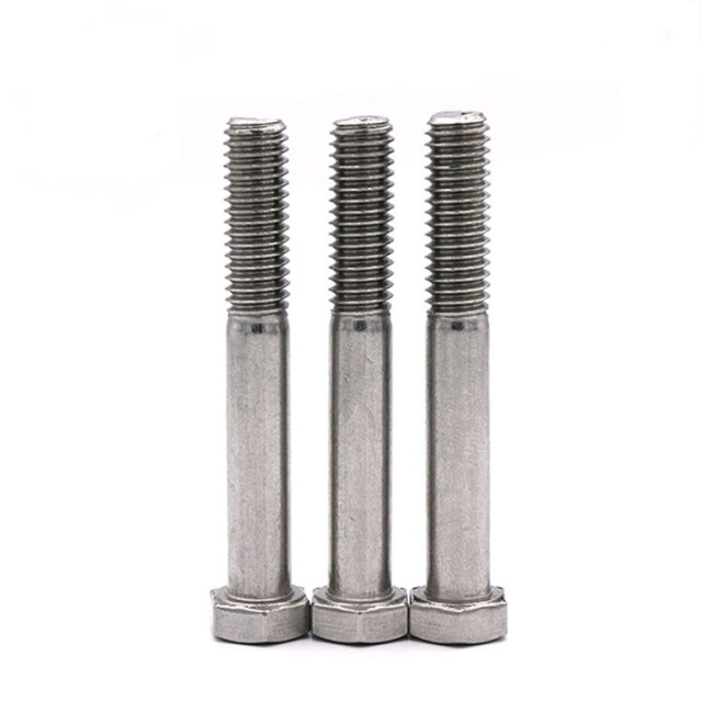 Stainless Steel Half Thread Hexagon Bolts