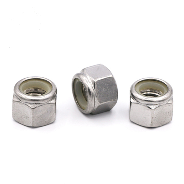Stainless Steel Inch Nylon Insert Lock Nuts