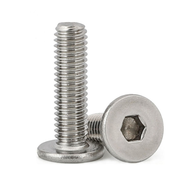 Stainless Steel Hex Socket Flat Head Screws