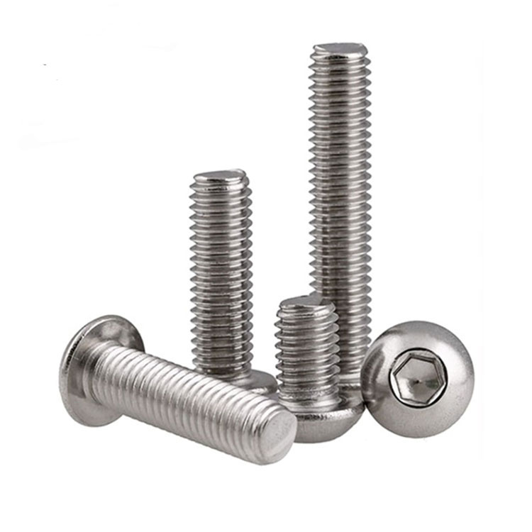 ISO7380 Stainless Steel Hex Socket Pan Head Screws