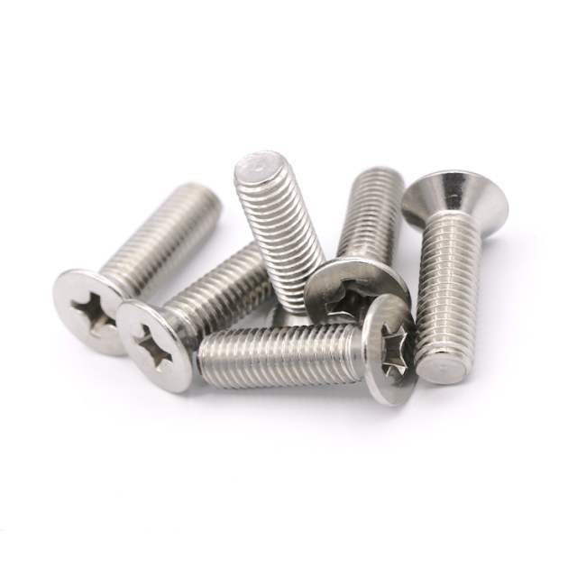 Stainless Steel 316 Cross Countersunk Head Screws