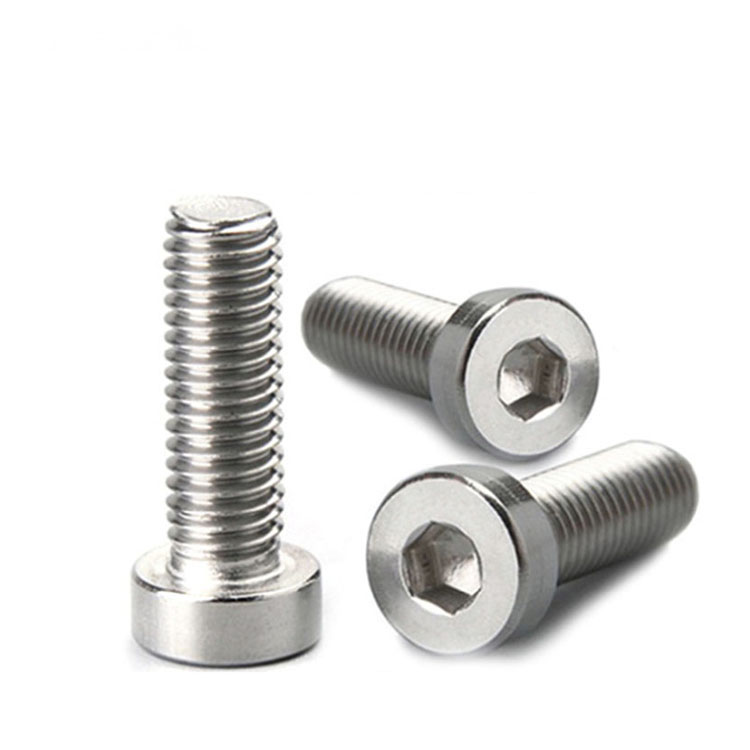 Stainless Steel 304 Allen Low Head Screws Non-knurled