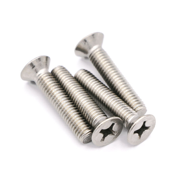 Stainless Steel 304 Cross Countersunk Head Screws