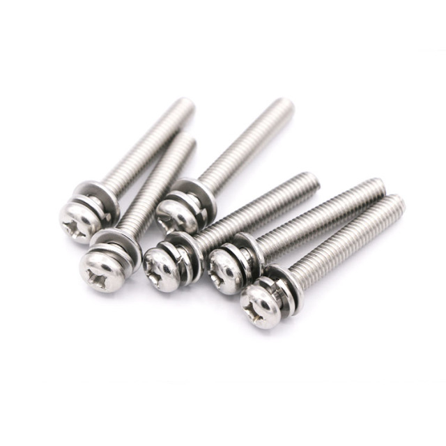 Stainless Steel Phillip Pan Head Sems Screws