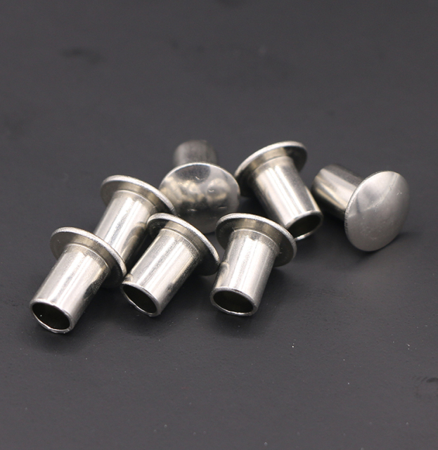 Stainless Steel Pan Flat Head Semi-tubular Rivets