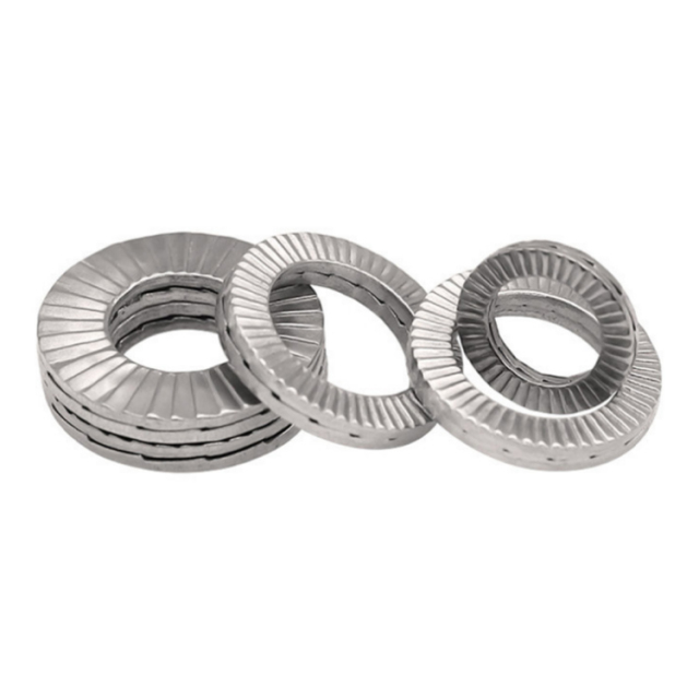 Stainless Steel DIN 25201 Double Fold Self-locking Washer