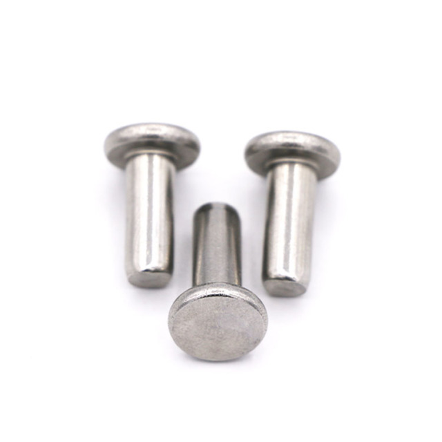 Stainless Steel Flat Head Solid Rivets