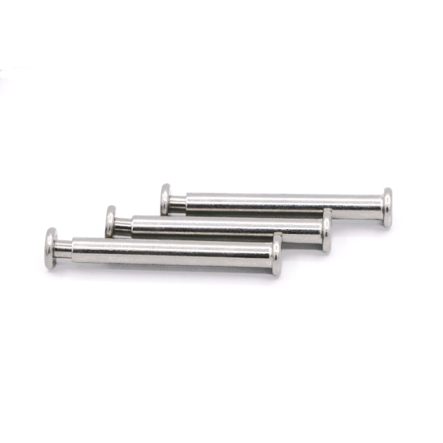 Male and Female Double Flat Head Metal Rivets