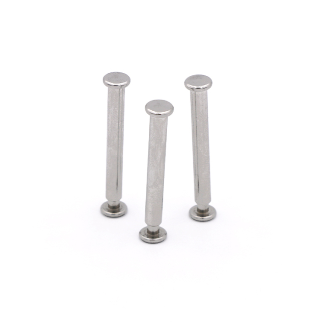 Customized Stainless Steel Flat Head Semi-tubular Rivets