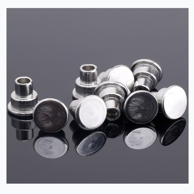 Customization Stainless Steel Flat head Semi Hollow Step Rivet