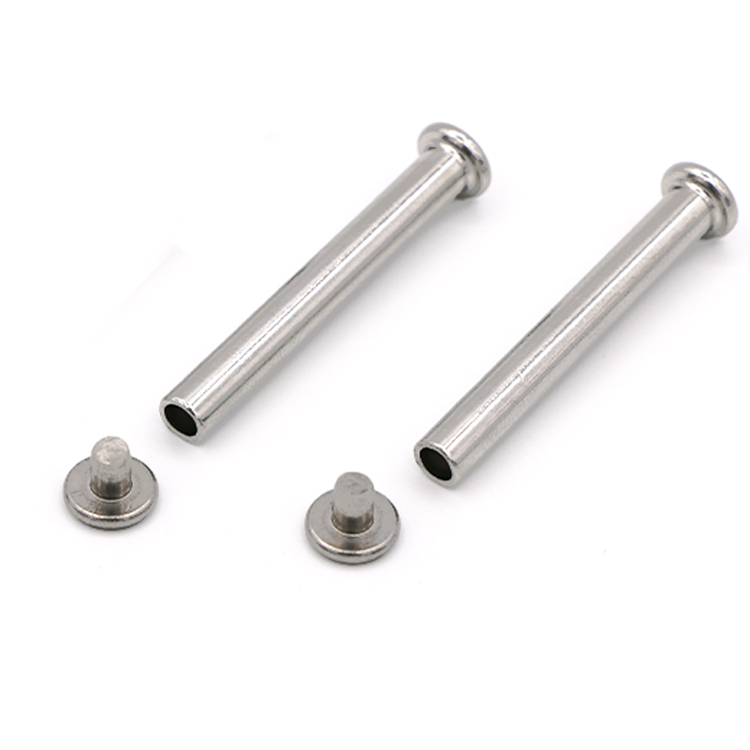 Customized Stainless Steel Male and Femal Semi-hollow Rivets