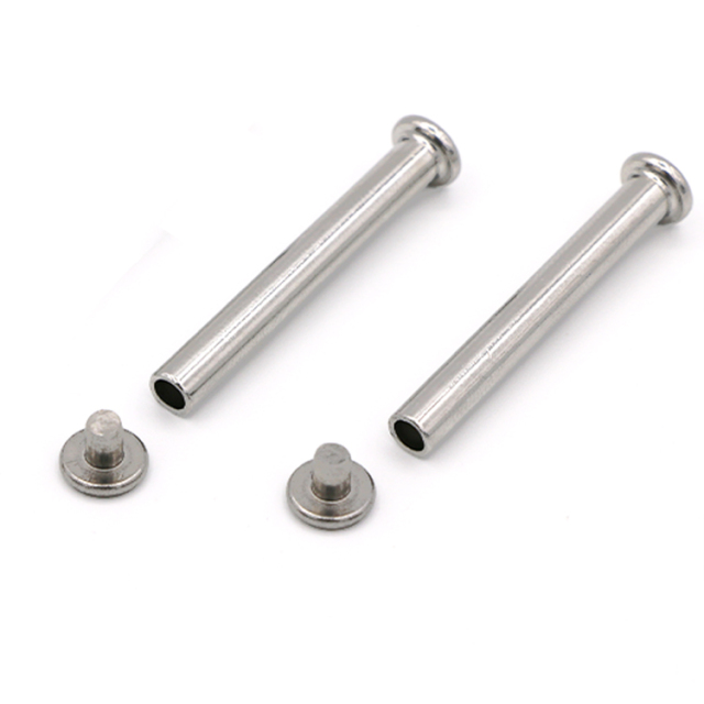 Customized Stainless Steel Male and Femal Semi-hollow Rivets