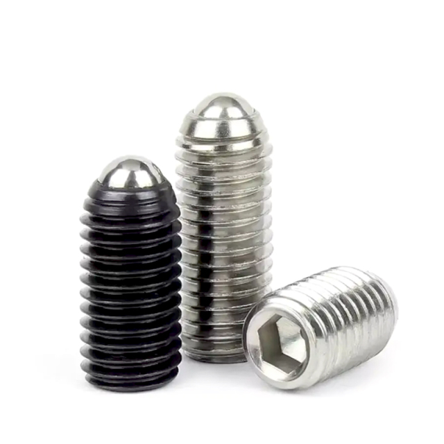 A2-70/Grade 12.9 Spring Ball Point Socket/Slotted Grub Screws Ball ...