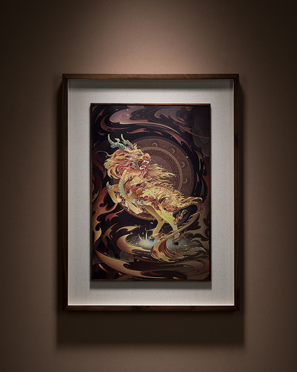 The Five Element Qilins: Fire Qilin