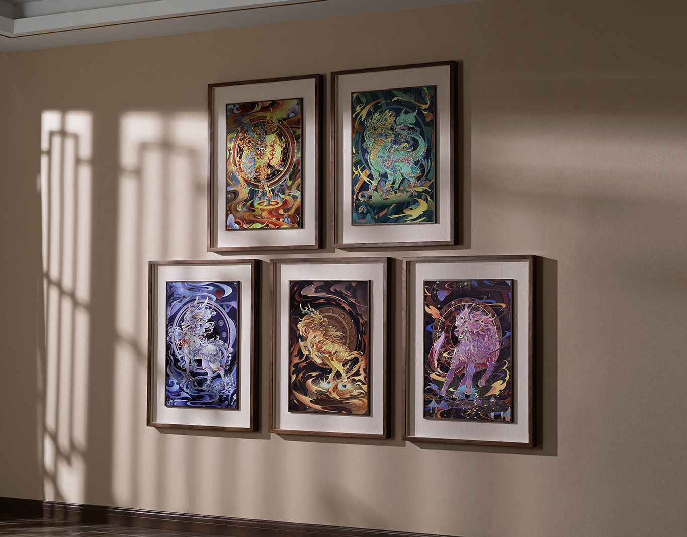 The Five Element Qilins: Fire Qilin