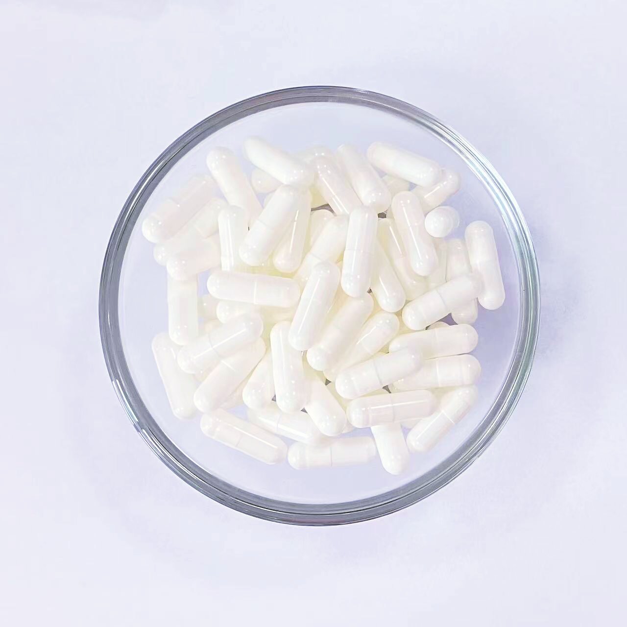 Size 0 White/White HPMC Empty Capsule