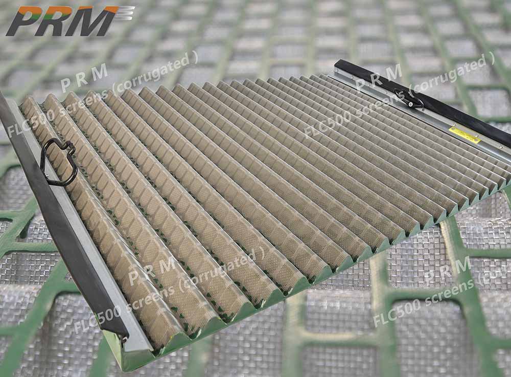 503/504 corrugated replacement screens