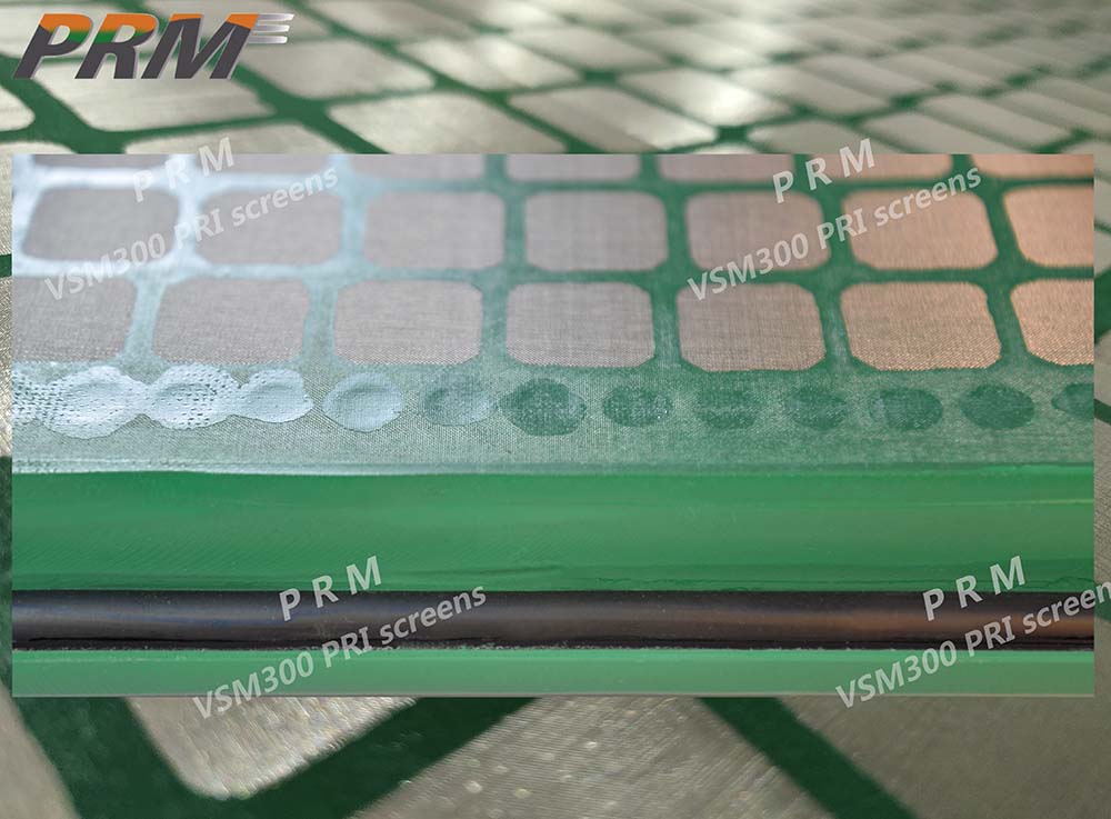 VSM300 primary screen