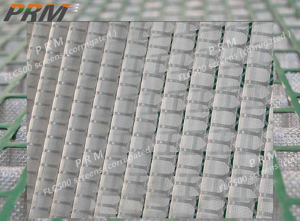503/504 corrugated replacement screens