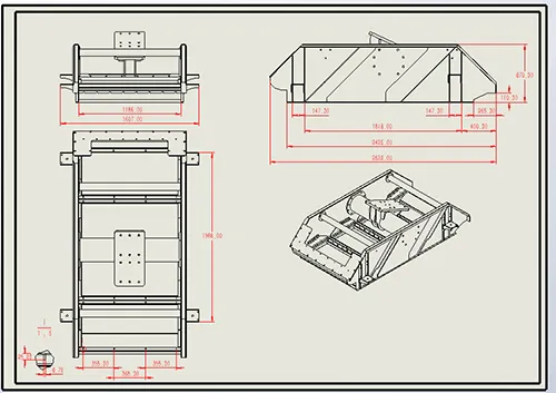 PRM-MONGOOSE PT/ PRO replacement shaker frame/basket