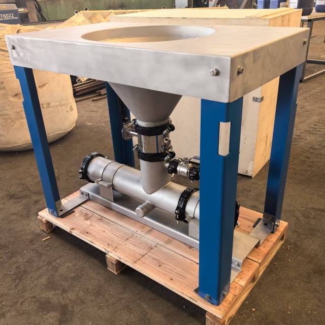 mud mixing hopper manual control