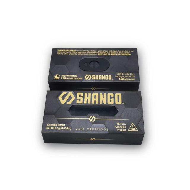 100% Eco-Friendly CardBoard Pre-roll Joint Box W/ Press Button & Foam ...