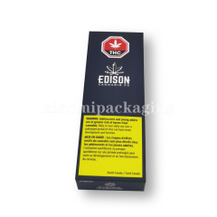 Compostable Cardboard Cartridge Slim Joint Box W/ Press Button & Paper Tray