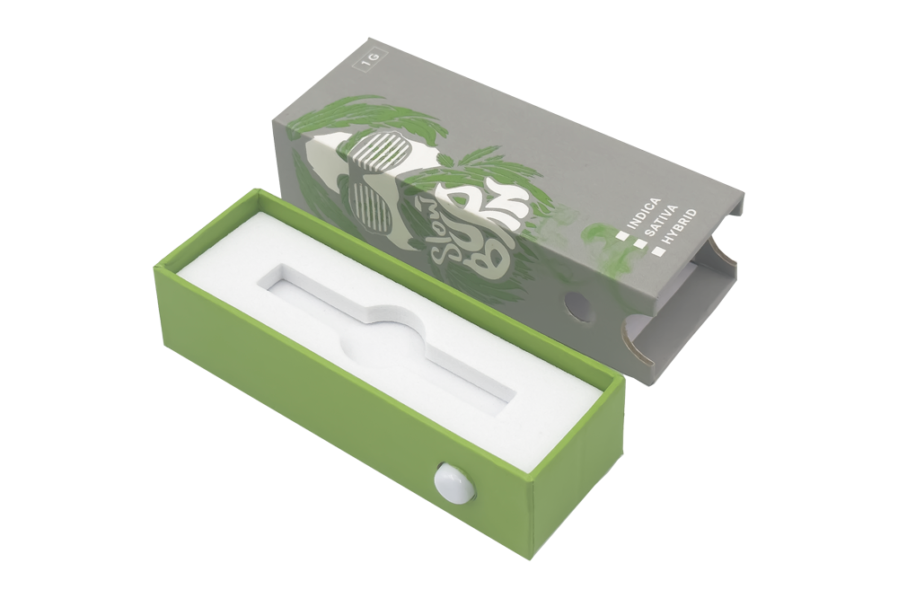 Eco-Friendly Slim Paper Cartridge Hard Holder W/ Side Press Button ...