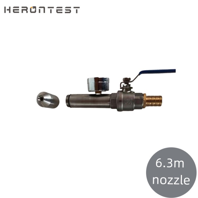 IEC60529 IPX5 Handheld Waterproof Testing Equipment with a 6.3mm nozzle