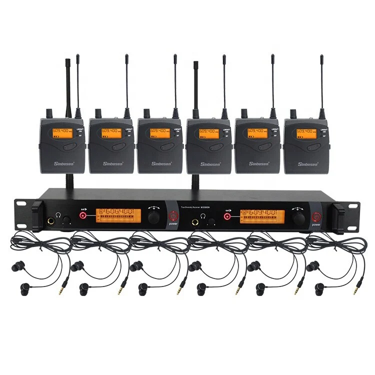 In ear monitor wireless system up to 40 pics wireless stage audio IEM ...