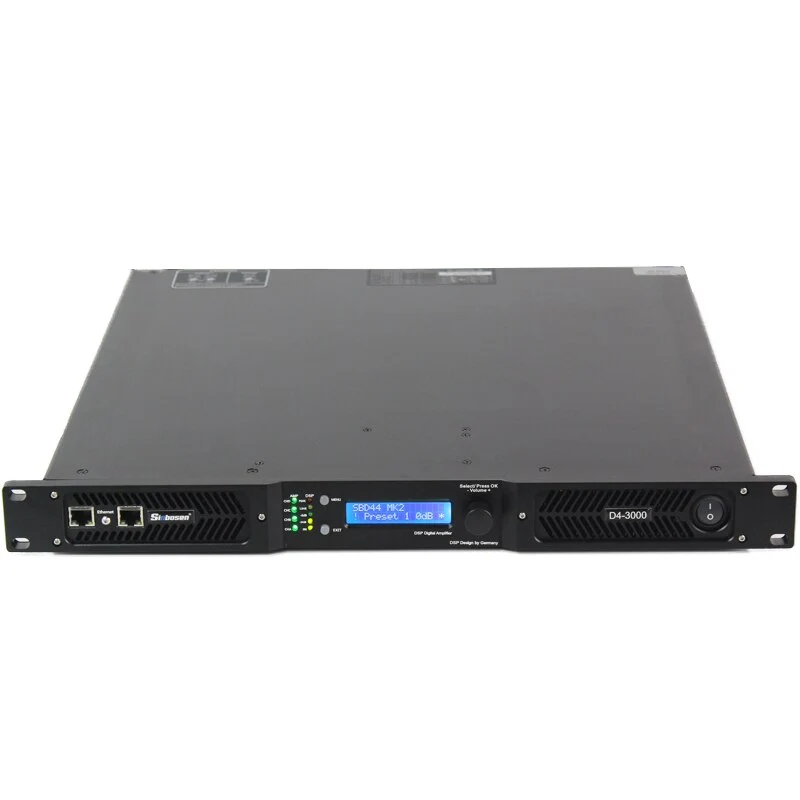 D4-3000 DSP Software Control 4 channel High Watt Class d Power ...