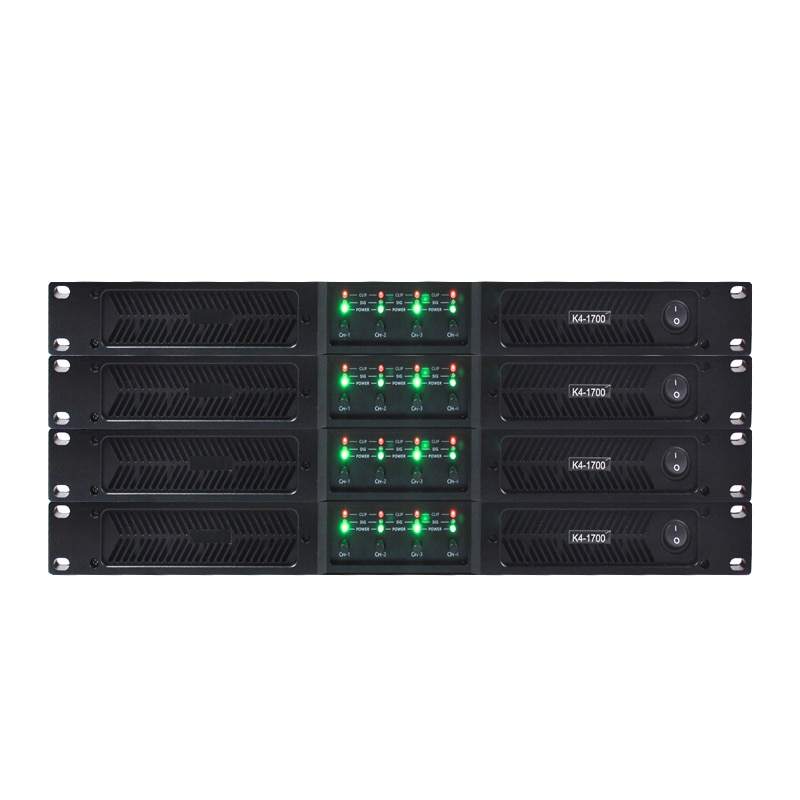 Sinbosen K4-1700 digital Power amplifier 2800 watt 4 channels for Line array speaker