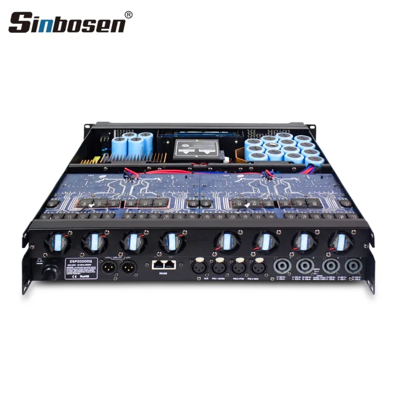Sinbosen DSP20000Q 20000W DSP Big Power Audio Professional Class TD Amplifier