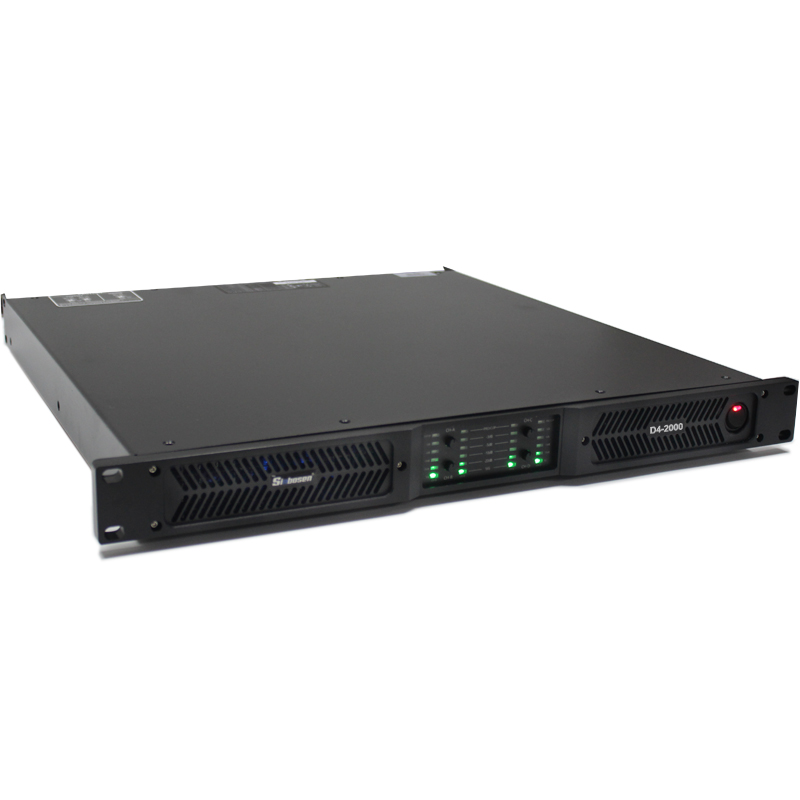 D4-2000 2 ohms 4 Channel 4760W Class D Digital Audio Power Amplifier,2 ...
